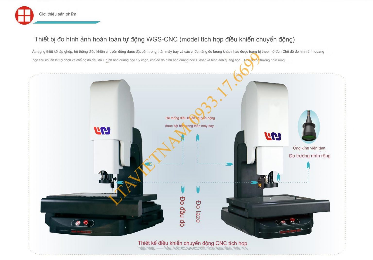 MÁY ĐO 2D TỰ ĐỘNG WEINISI WGS-2020CNC (366X366MM) - CÔNG TY TNHH HIỆU ...